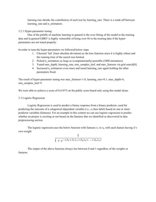 KDD Cup Research Paper | PDF