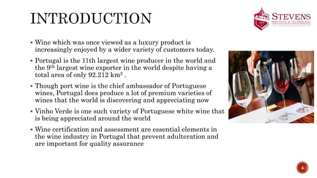 Predicting wine quality using data analytics | PPTX