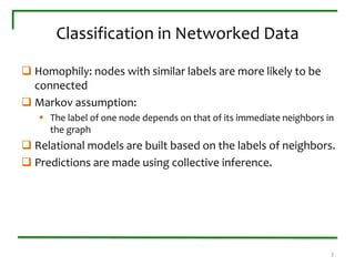 2013 KDD conference presentation--"Multi-Label Relational Neighbor Classification using Social ...