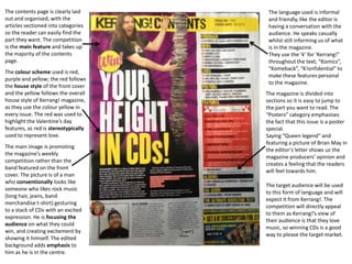 Kerrang! deconstruction | PPTX