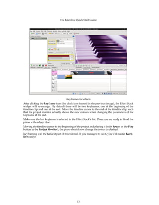 Kdenlive | PDF