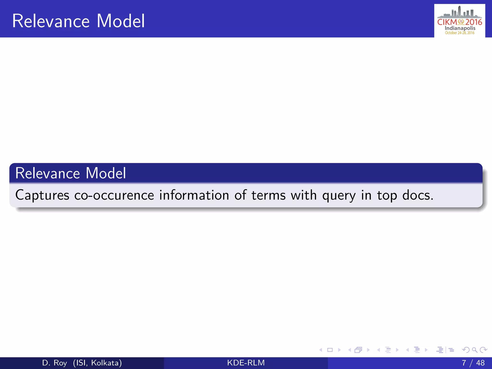 Word Vector Compositionality based Relevance Feedback using Kernel Density Estimation | PDF