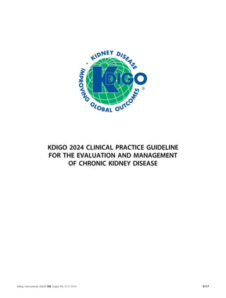 KDIGO-2024-CKD-ENFERMEDAD RENAL -- GUIA- | PDF