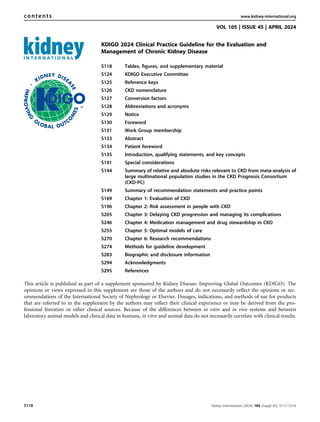 KDIGO-2024-CKD-ENFERMEDAD RENAL -- GUIA- | PDF