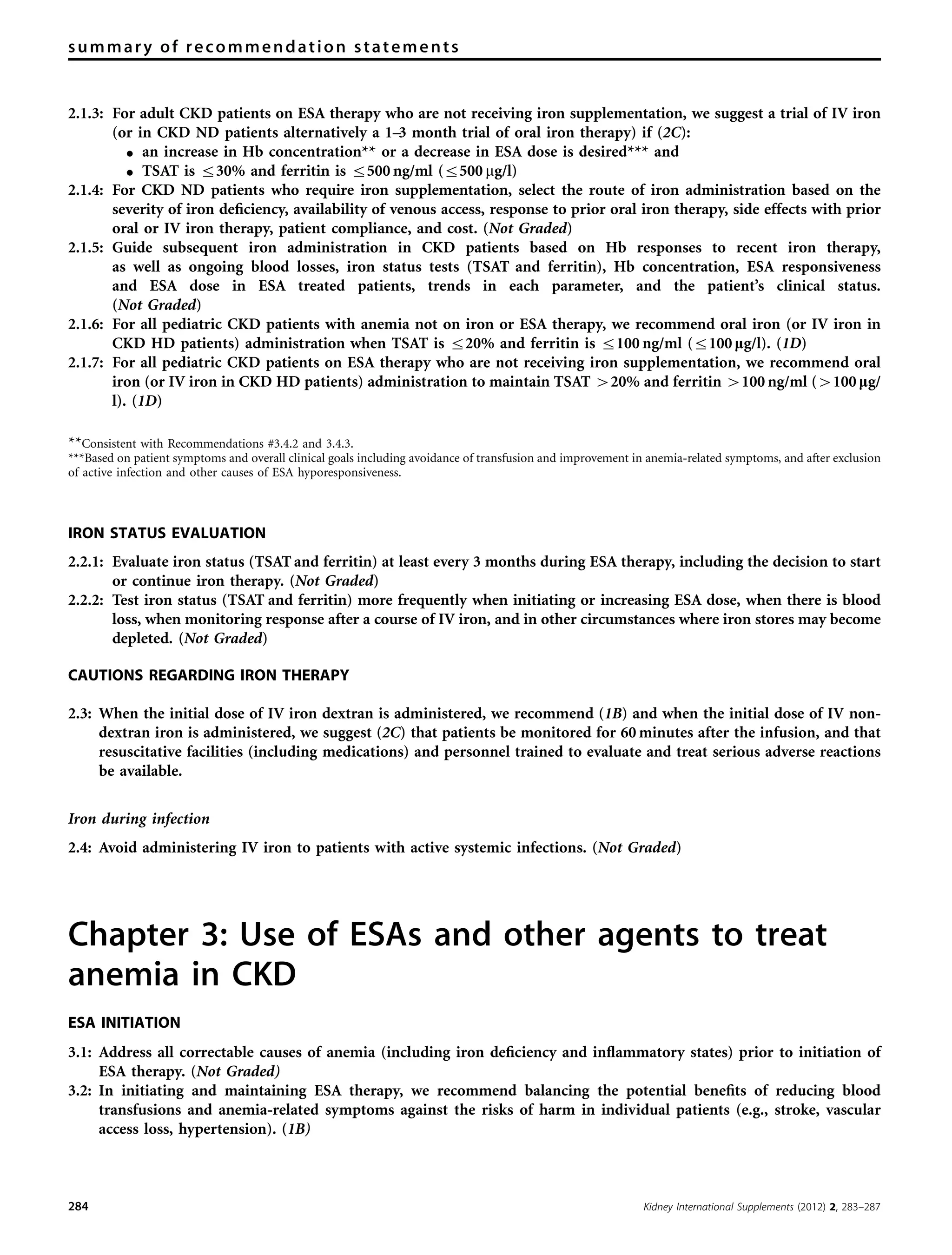 Kdigo anemia gl | PDF