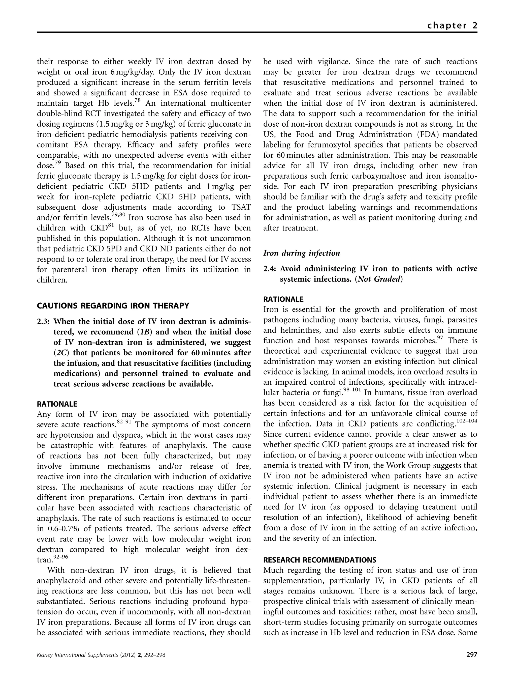Kdigo anemia gl | PDF