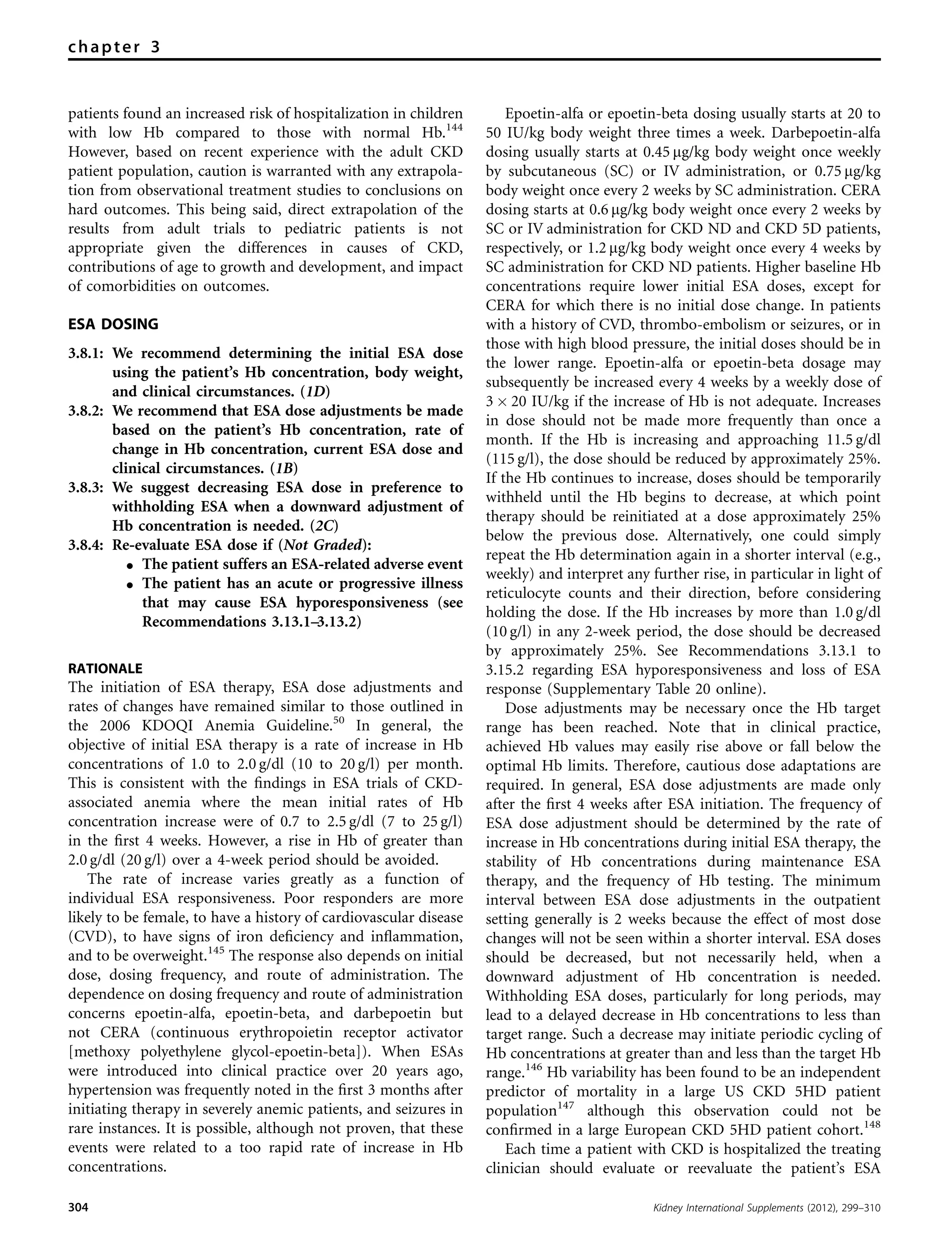 Kdigo anemia gl | PDF
