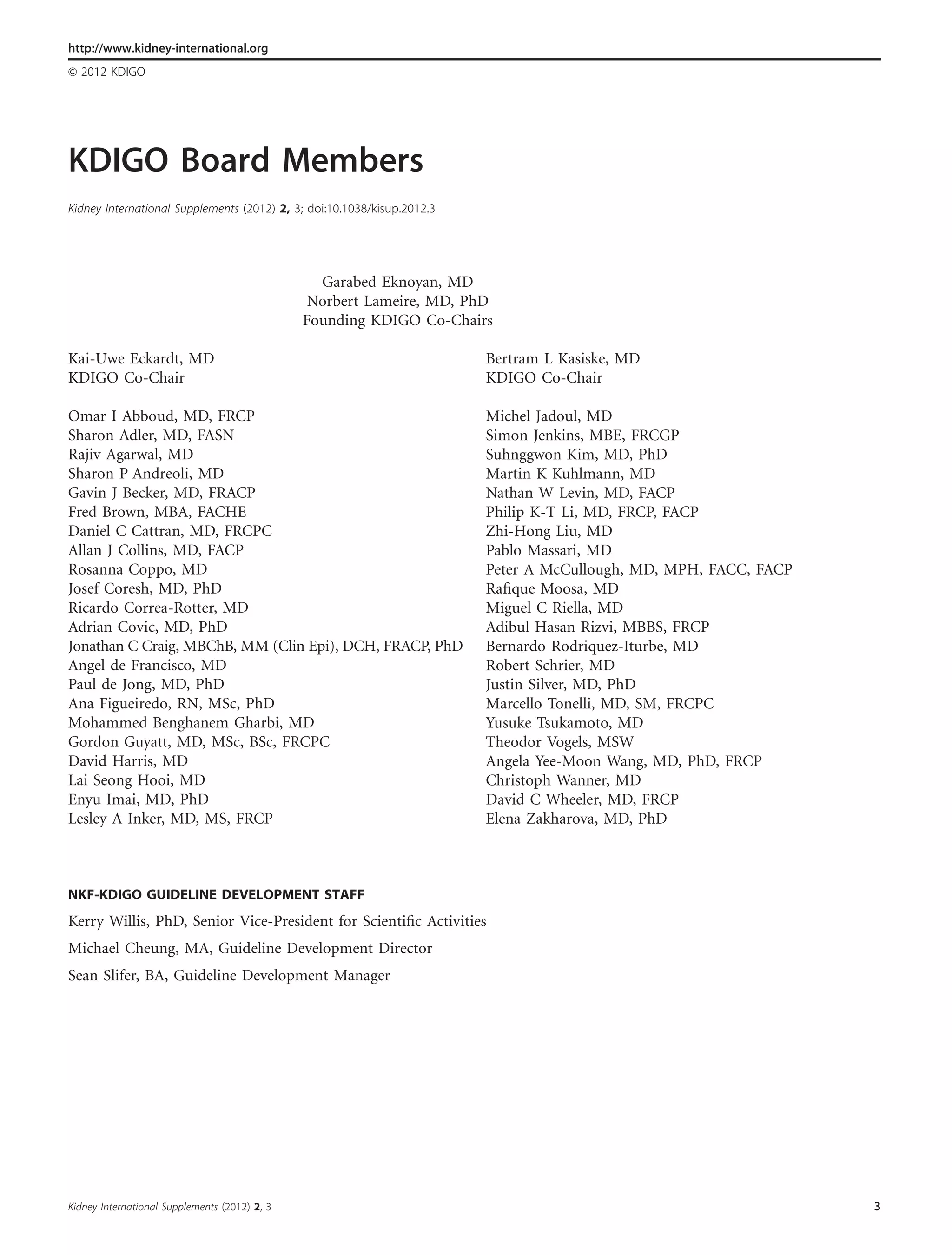 Kdigo aki guideline | PDF