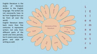 English Literature | PPTX
