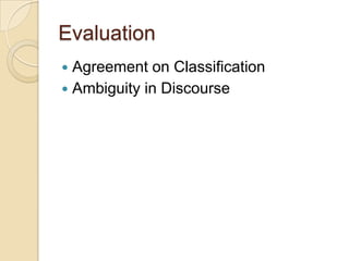 Named Entity Recognition - ACL 2011 Presentation | PPTX