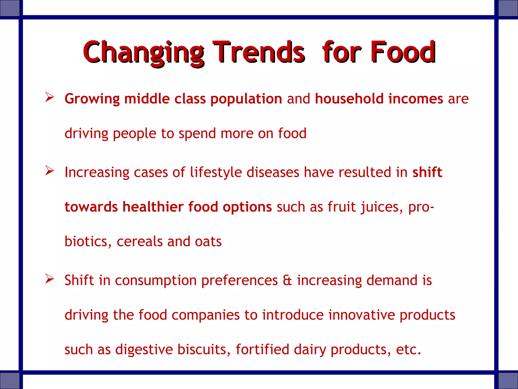 Kdm analytical process food industry overview ppt | PPT