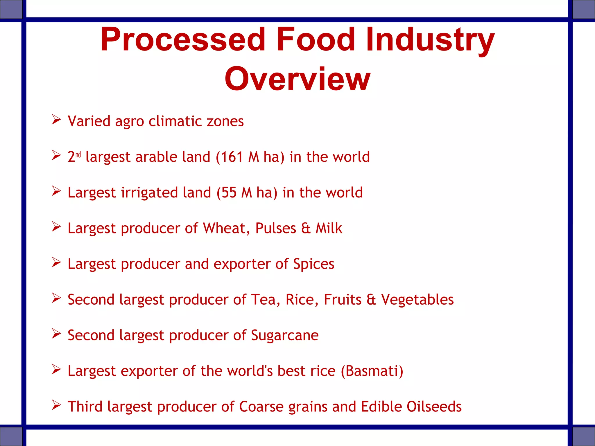 Kdm analytical process food industry overview ppt | PPT
