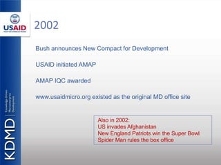 Kdmd History - 2012 | PPT