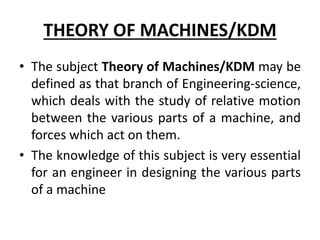 Kinematic Fundamental | PPT