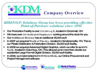 Kdm Presentation | PPT