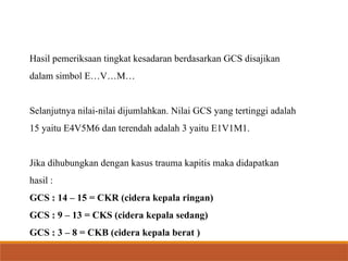 KDM XII Penilaian tingkat KESADARAN.pptx