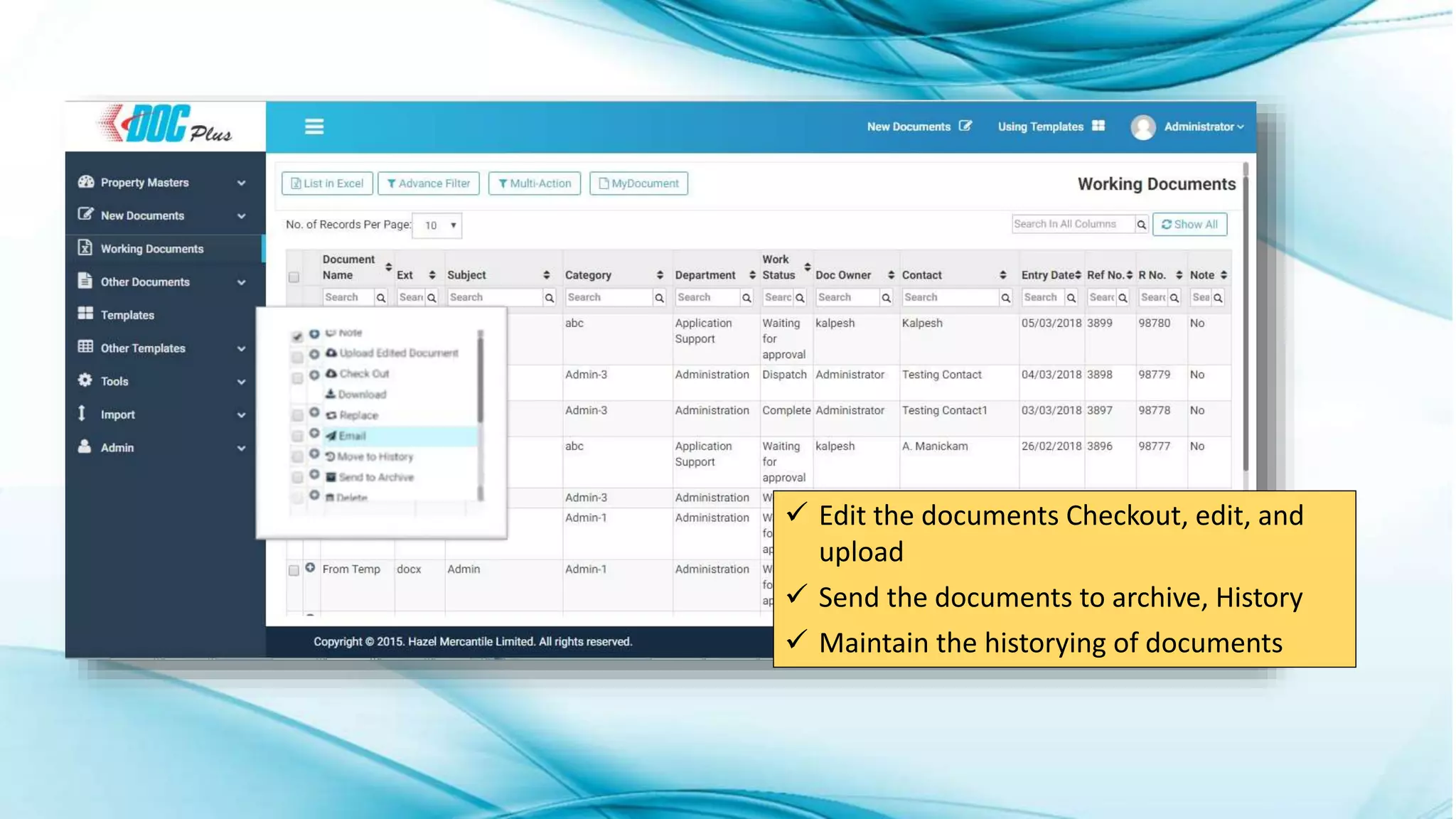Kdoc plus presentation | PPSX