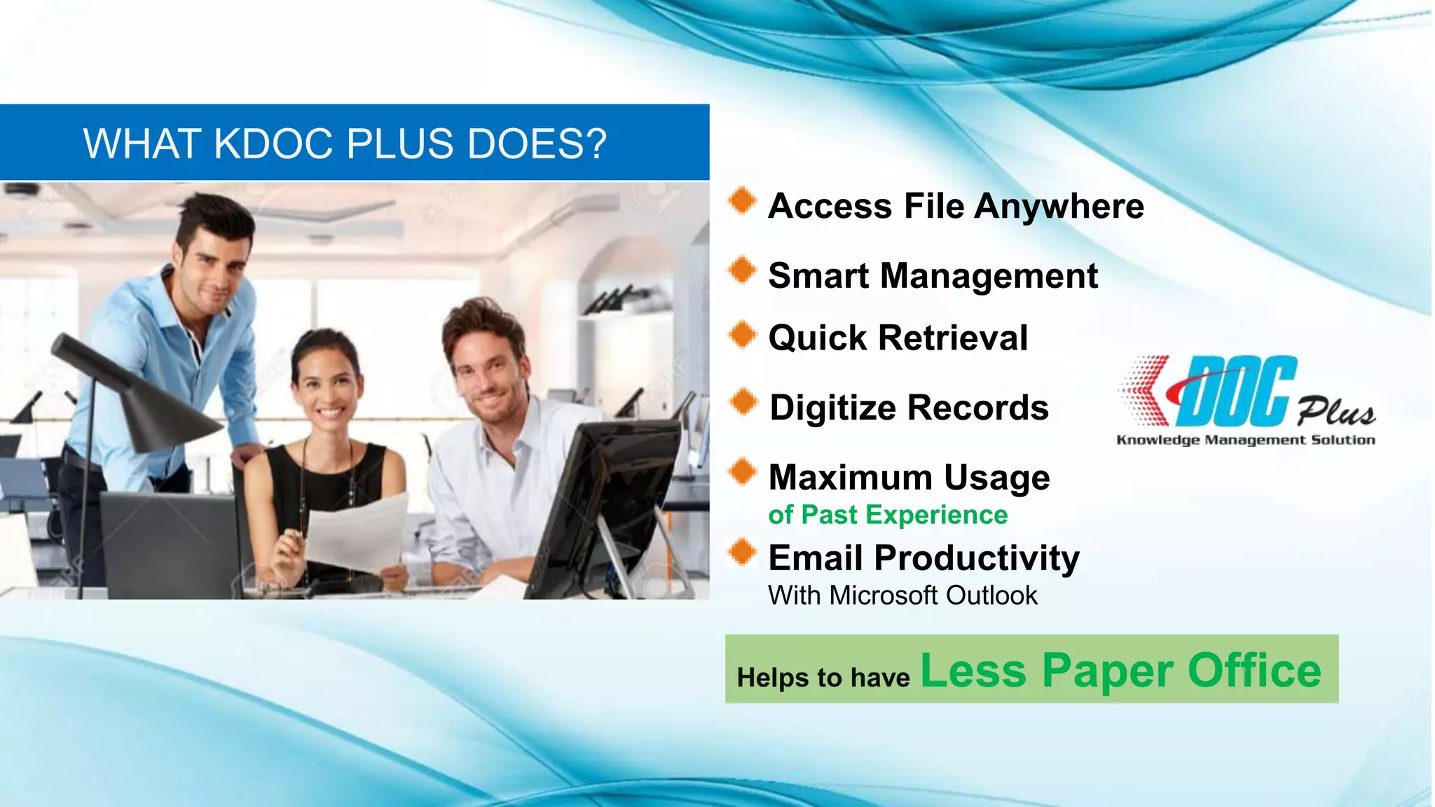 Kdoc plus presentation | PPSX