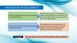 Kdoc plus presentation | PPSX