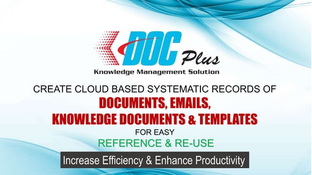 Kdoc plus presentation | PPT