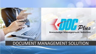 Kdoc plus presentation | PPT