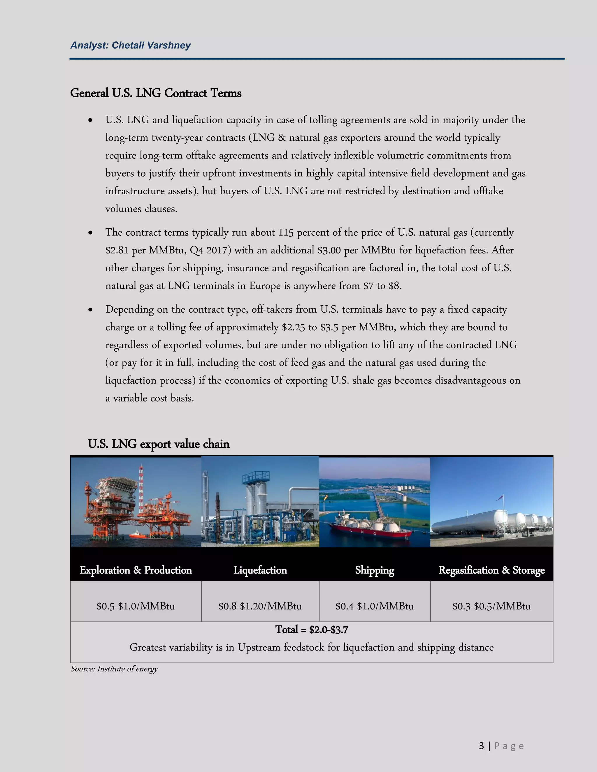 US LNG Market and its Trans-Atlantic Impact | PDF