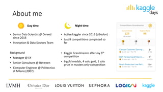 Kaggle Days Paris - Alberto Danese - ML Interpretability | PPT