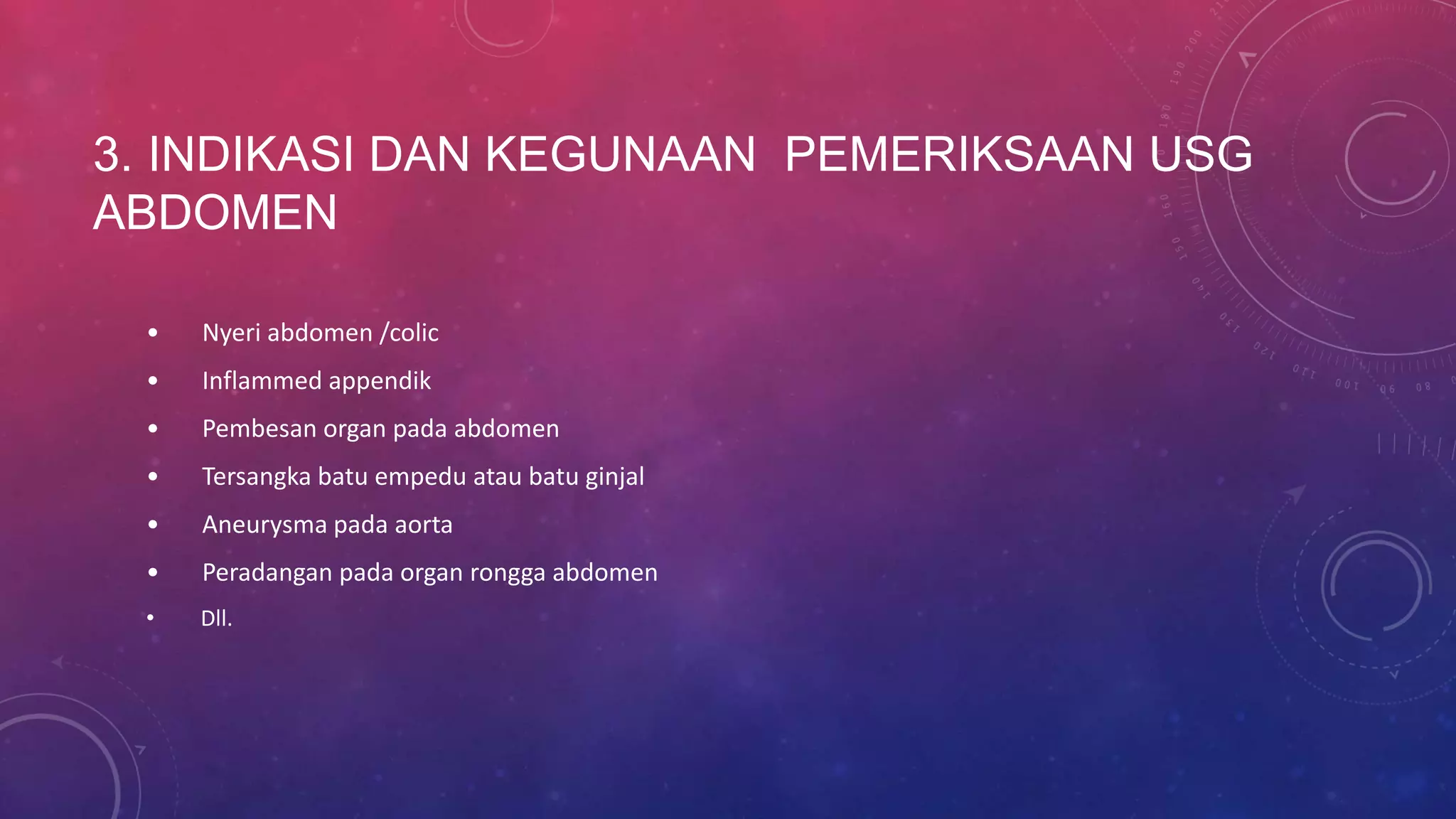 Kdpk-persiapan pemeriksaan usg abdomen | PPTX