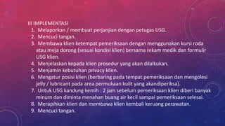 Kdpk-persiapan pemeriksaan usg abdomen | PPTX