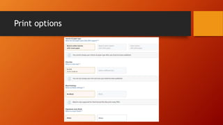 Kdp self publishing | PPTX