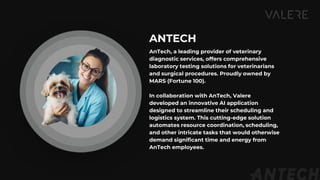 Valere | Digital Solutions & AI Transformation Portfolio | 2024 | PPT