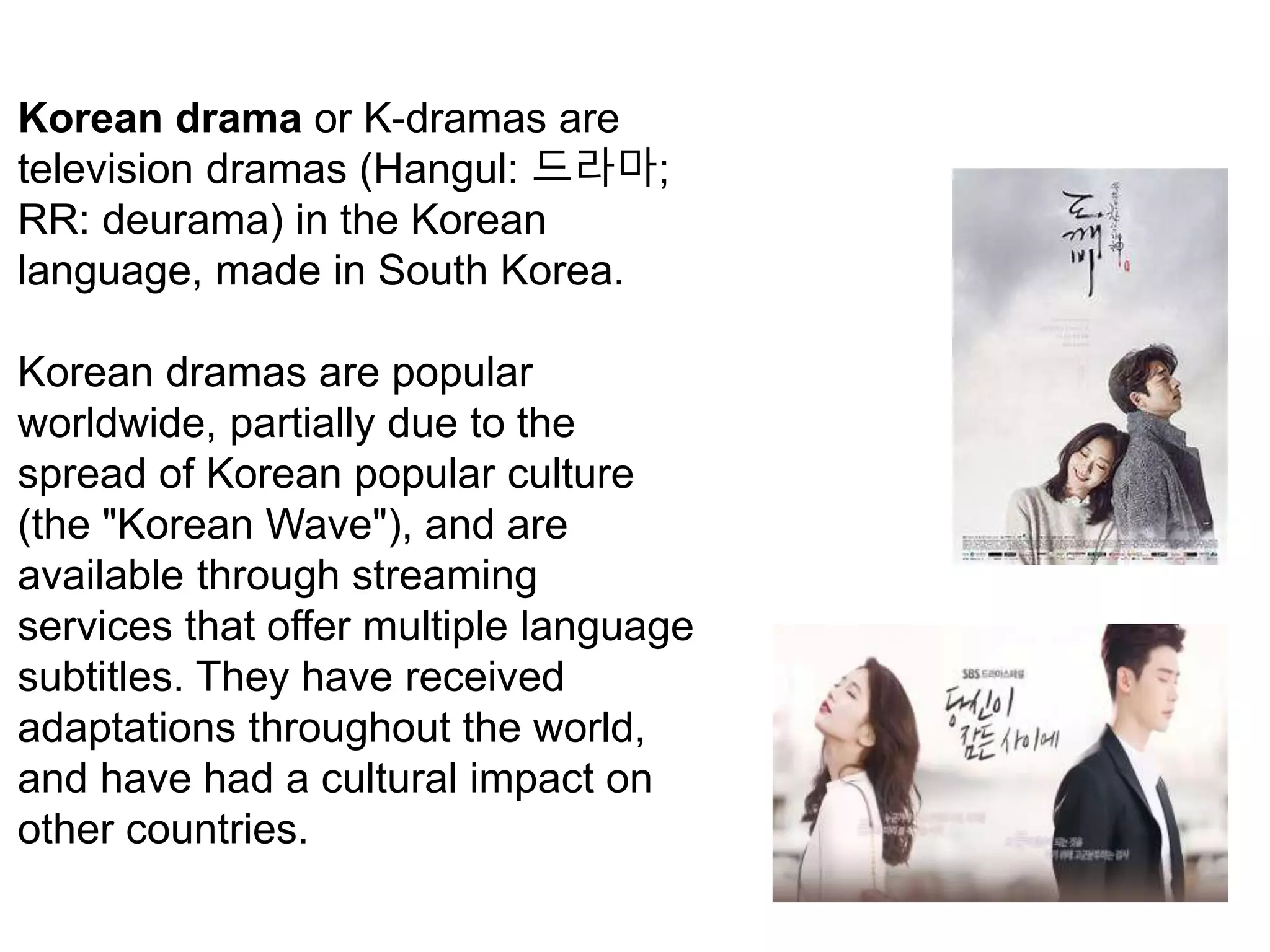 K drama vs filipino drama | PPTX