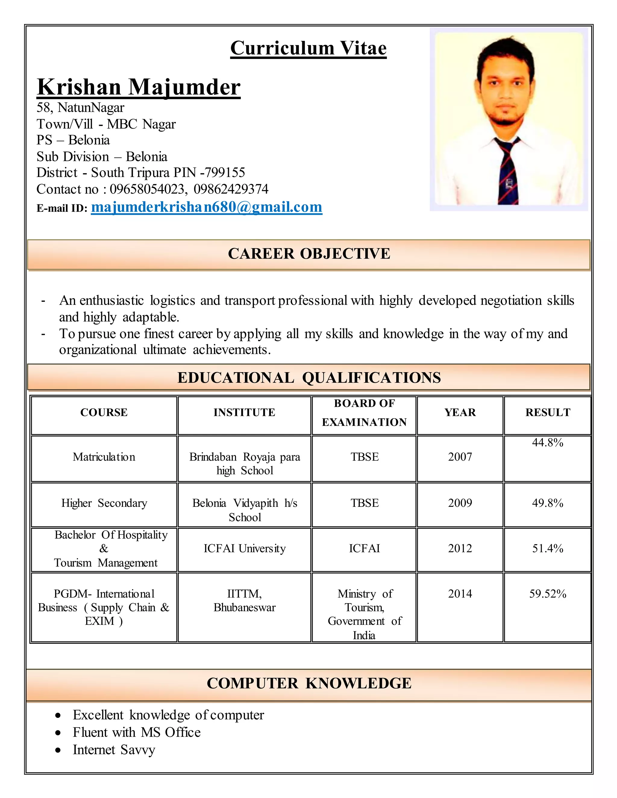 Resume Example | DOCX | Careers