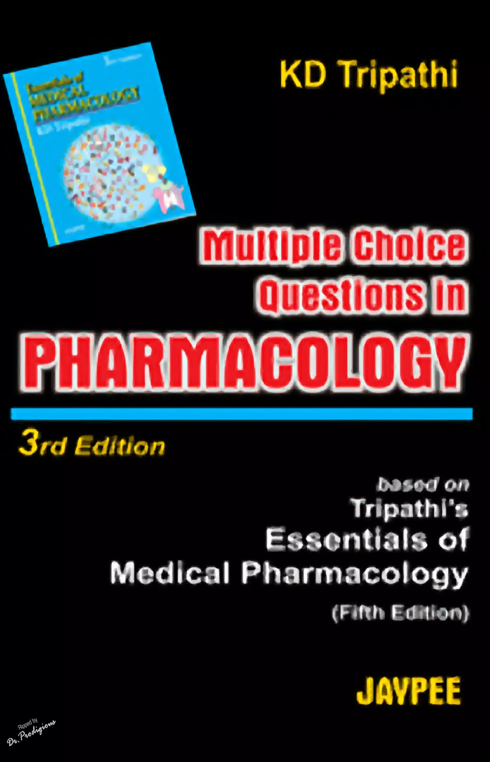 Kd tripathi MCQs in pharmacology | PDF