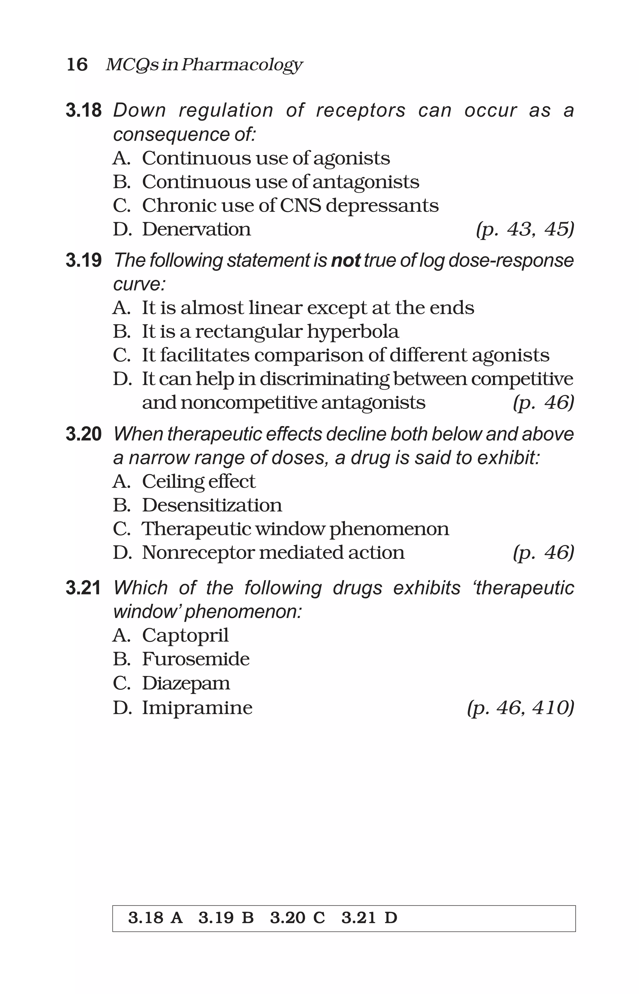 Kd tripathi MCQs in pharmacology | PDF