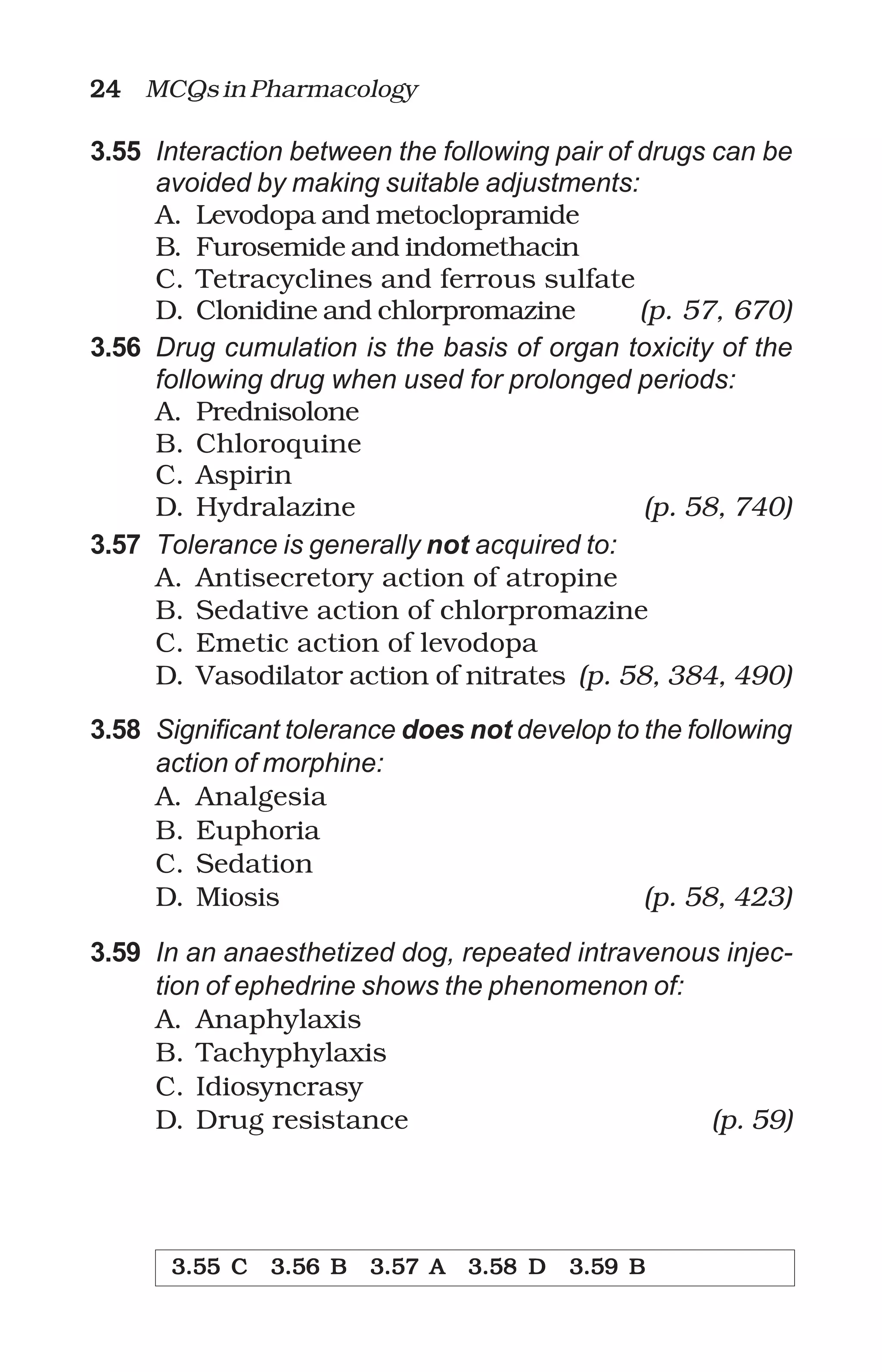 Kd tripathi MCQs in pharmacology | PDF