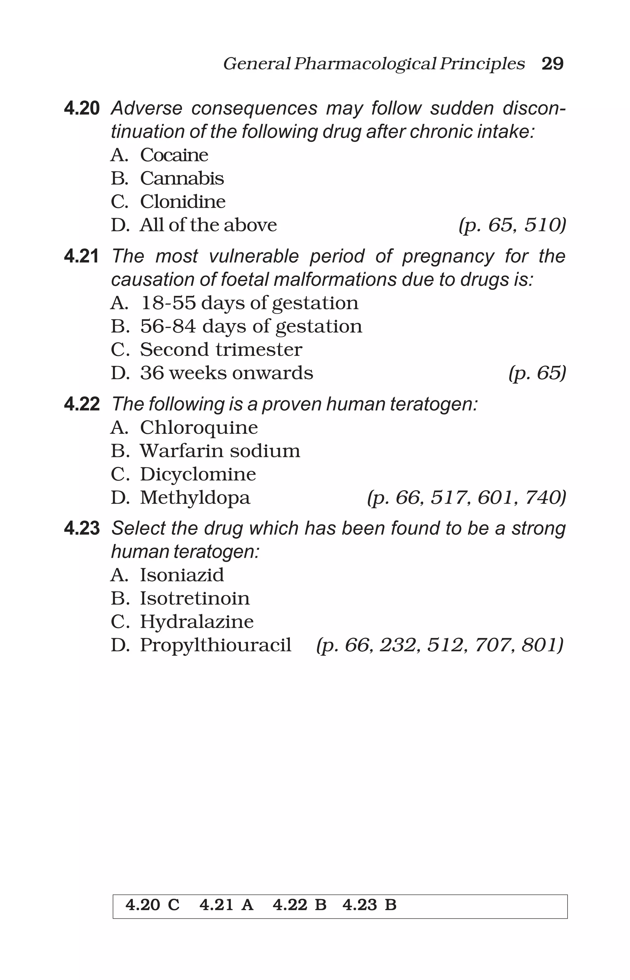 Kd tripathi MCQs in pharmacology | PDF