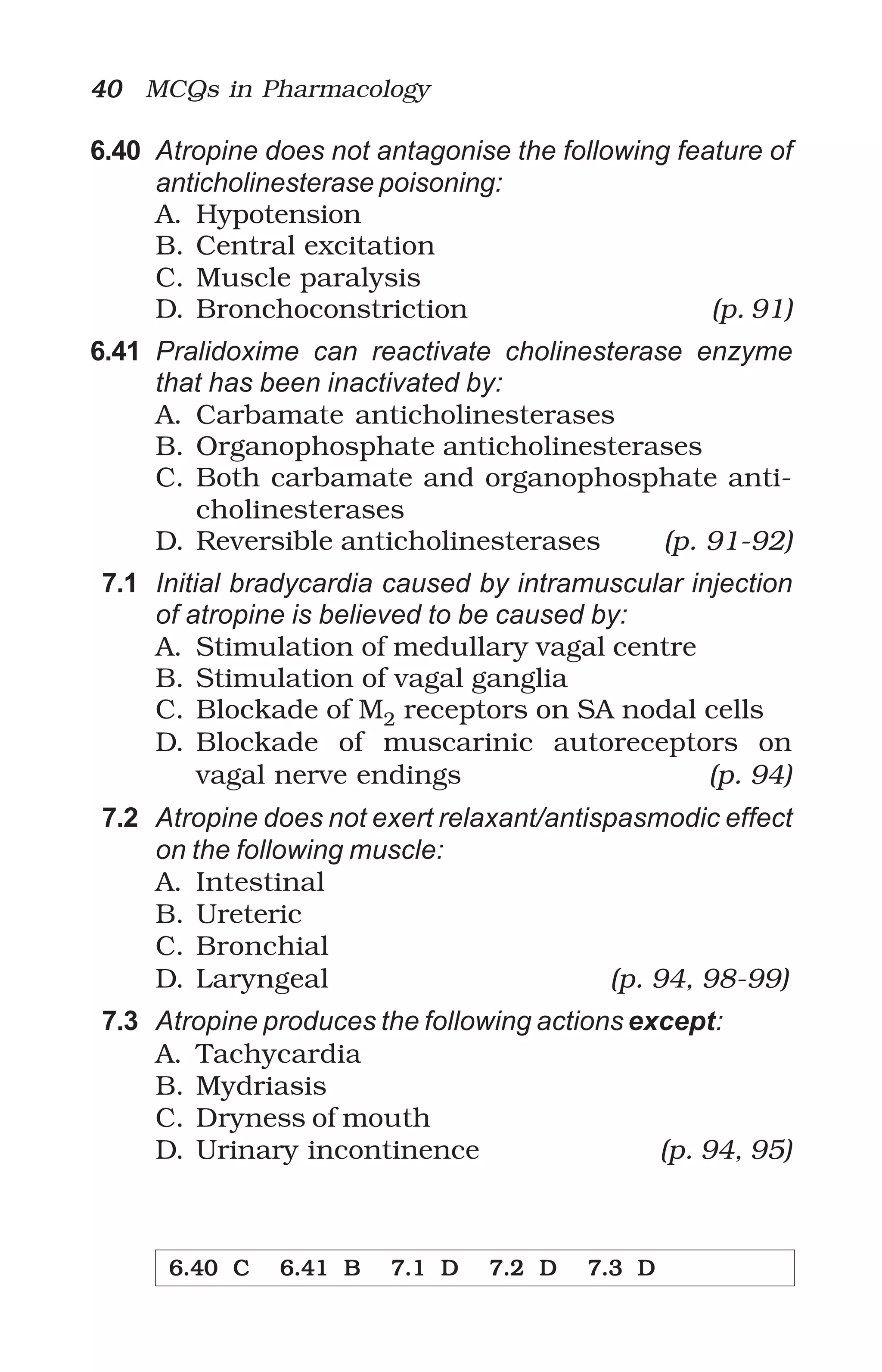 Kd tripathi MCQs in pharmacology | PDF