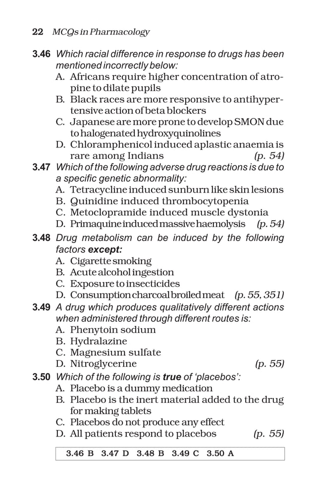 Kd tripathi MCQs in pharmacology | PDF | Pharmaceutical Drugs | Medical ...
