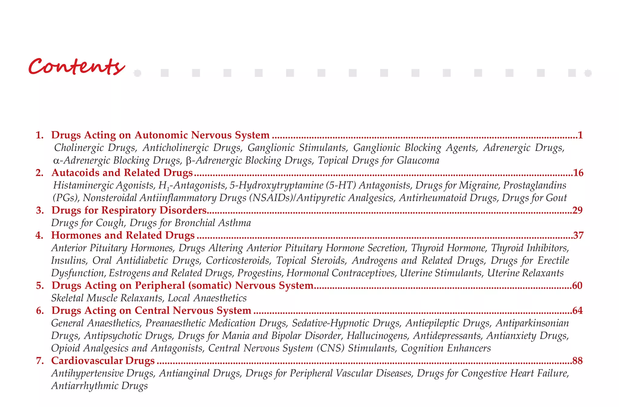 KD Tripathi Classification of Drugs.pptx