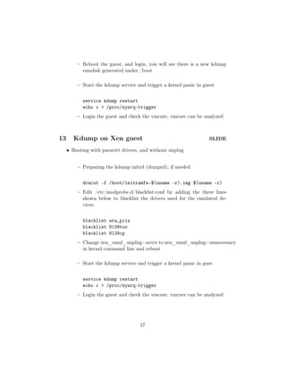 Kdump | PDF | Operating Systems | Computer Software and Applications