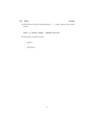 Kdump | PDF | Operating Systems | Computer Software and Applications