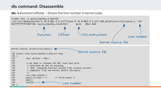 Kdump and the kernel crash dump analysis | PPT