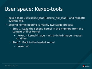 kdump_usage_and internals from redhat engineers | PPT