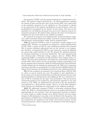 Context-dependent Token-wise Variational Autoencoder for Topic Modeling ...