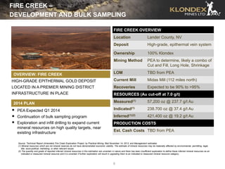 Klondex Mines Corporate Presentation KDX.T | PPT