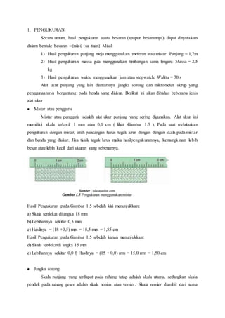 Ke 1 pengukuran | PDF