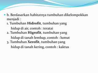 Ke 3-identifikasi-taksonomi-dan-klasifikasi-tumbuhan | PPT