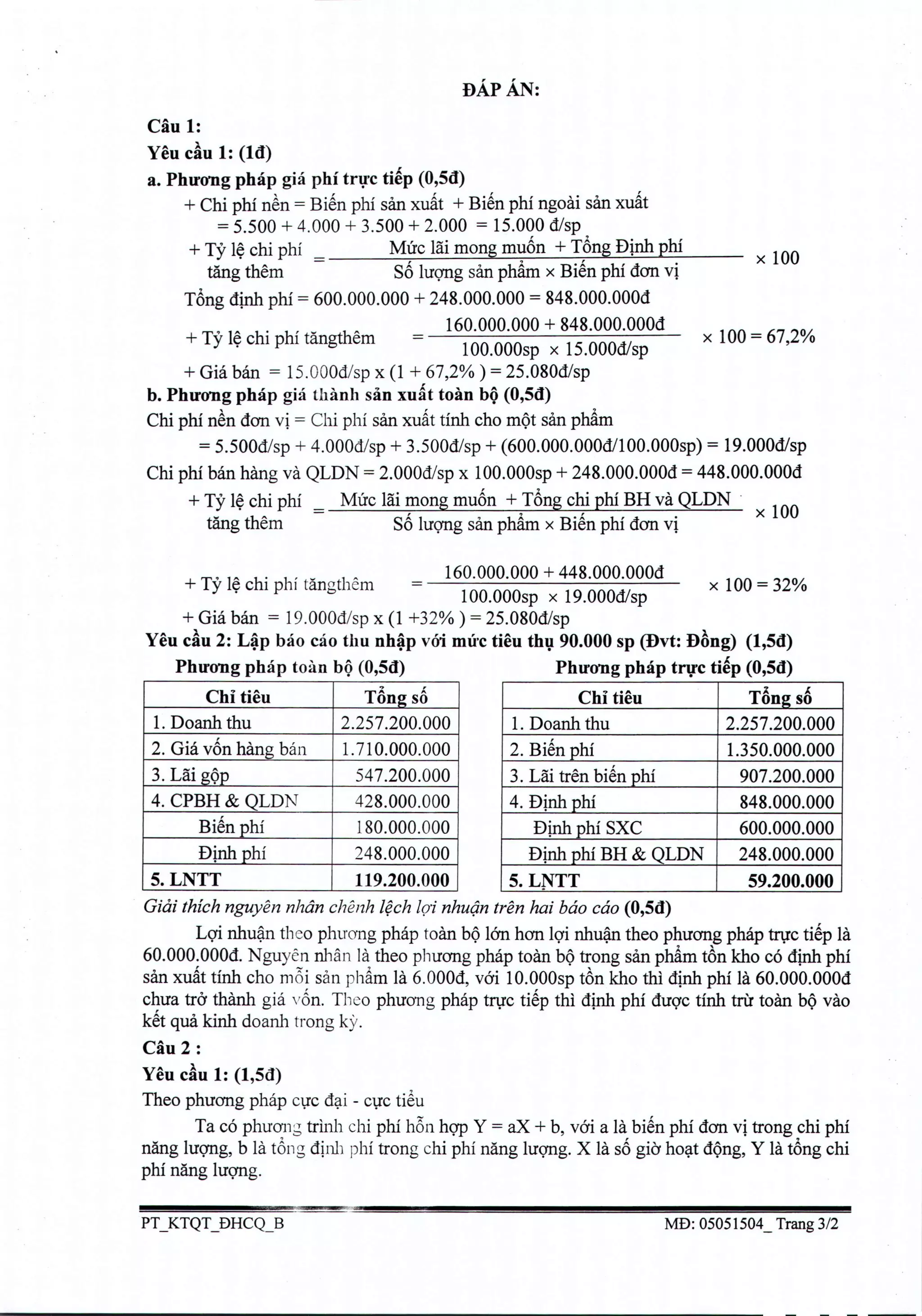 Ke toan-quan-tri 2 | PDF