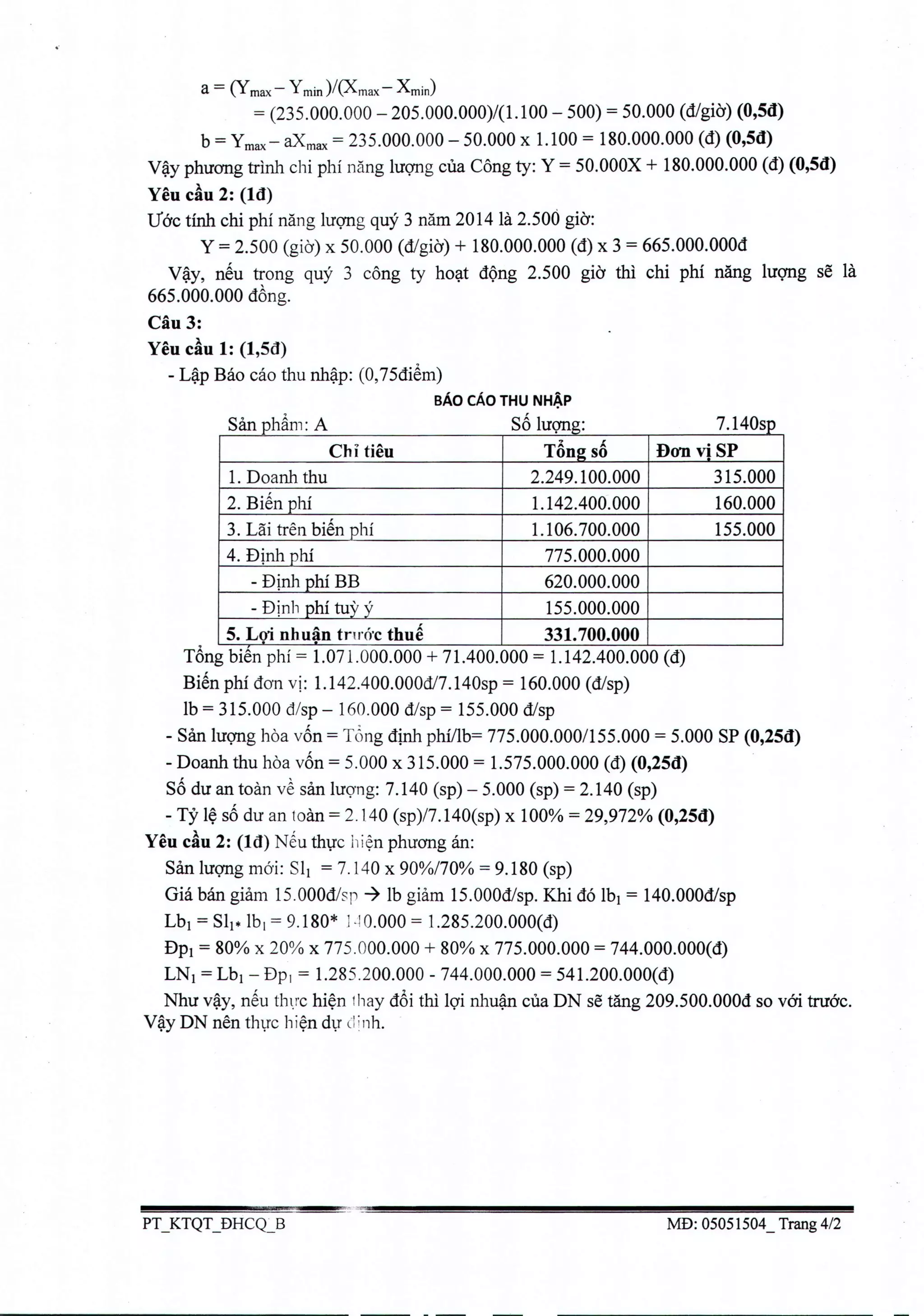 Ke toan-quan-tri 2 | PDF